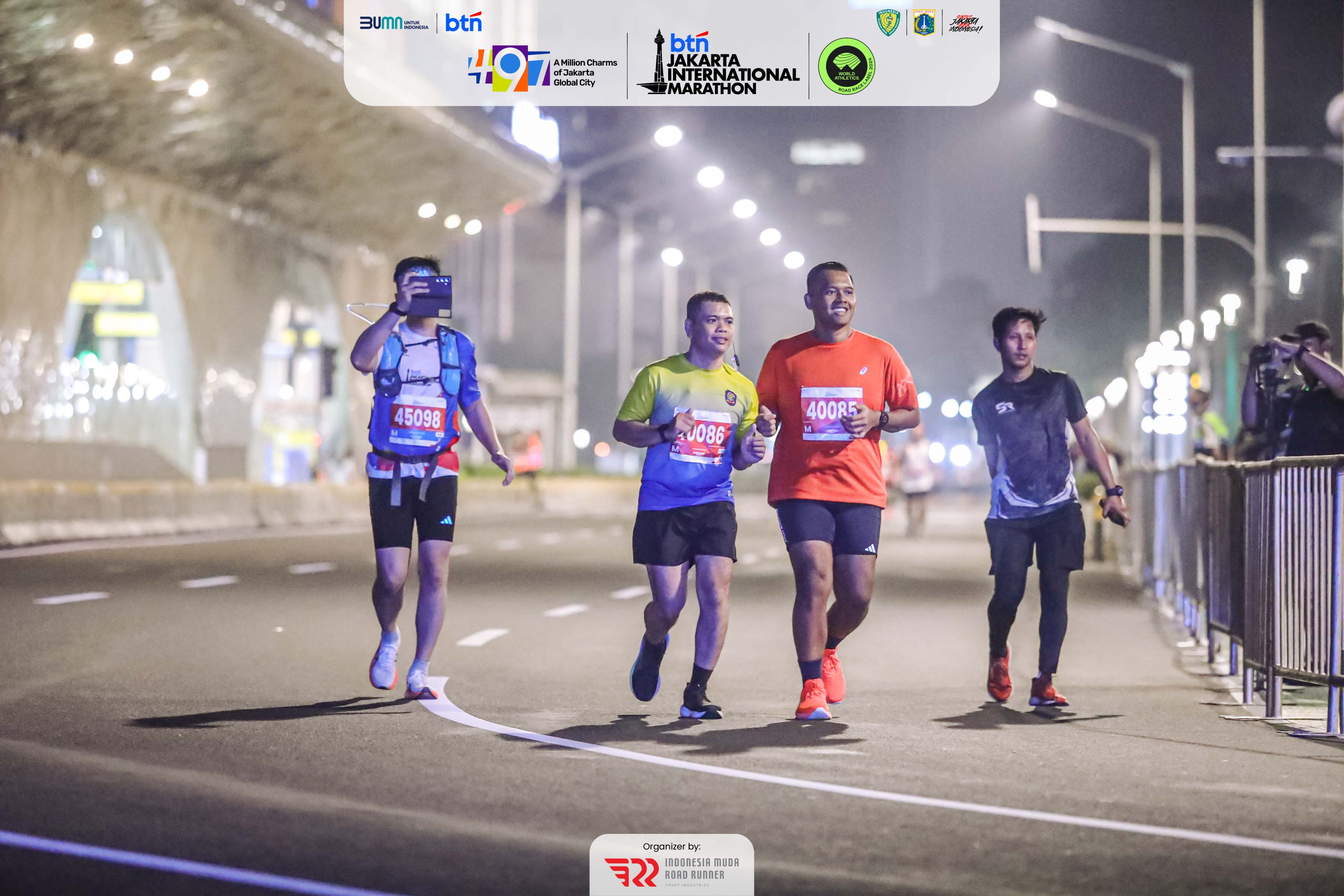 Photo BTN Jakarta International Marathon
